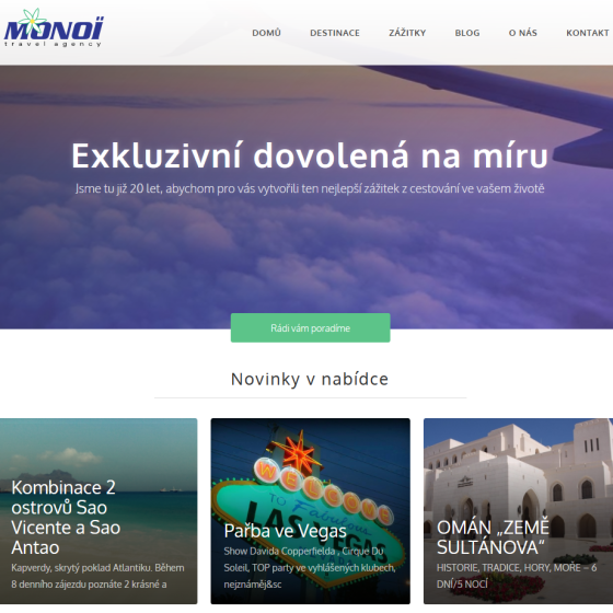 Cestovní kancelář MONOЇ | Clocan.cz